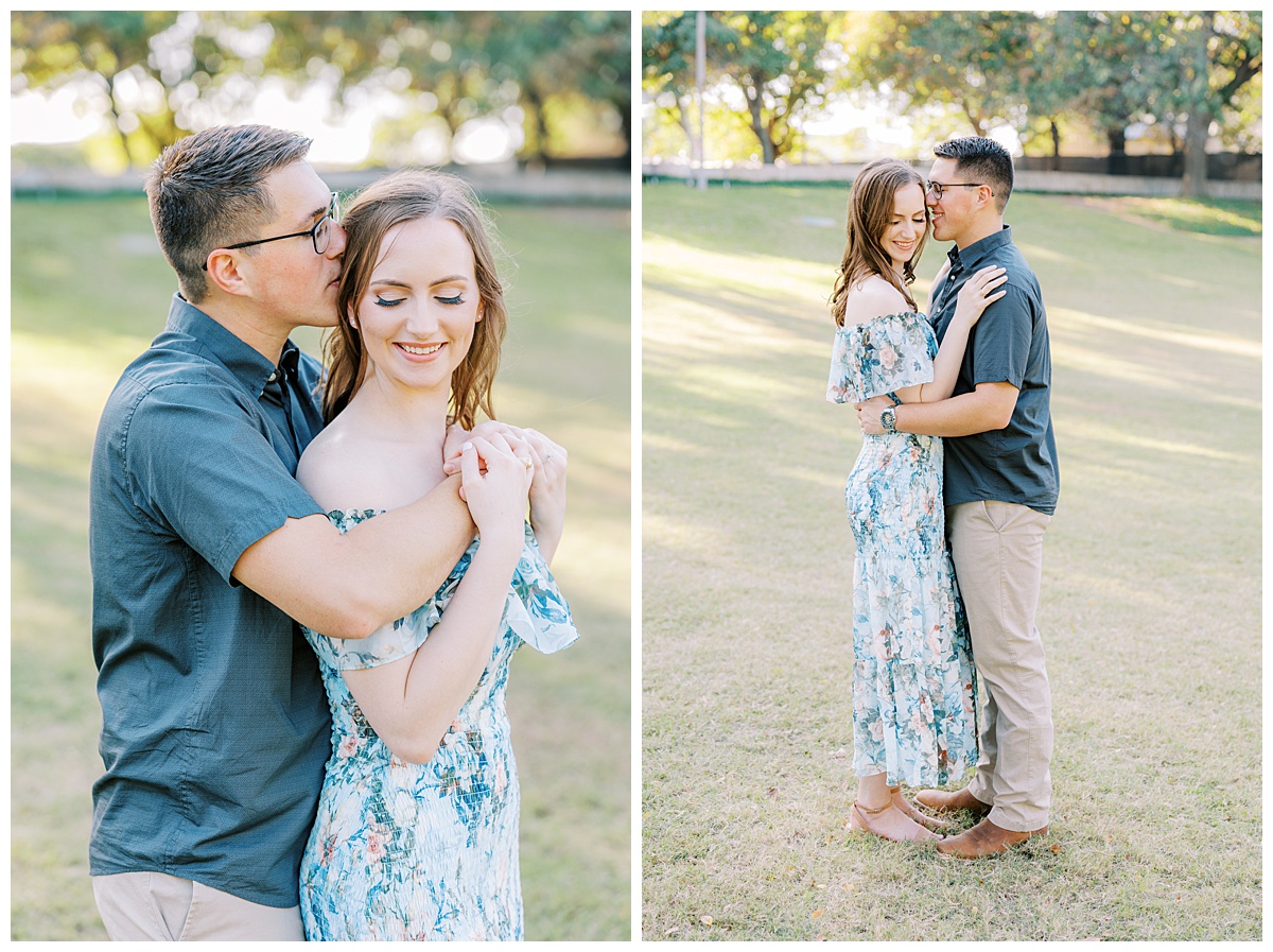 Hannah & Travis's Downtown Waco Engagement Session - Rebecca Tripp ...