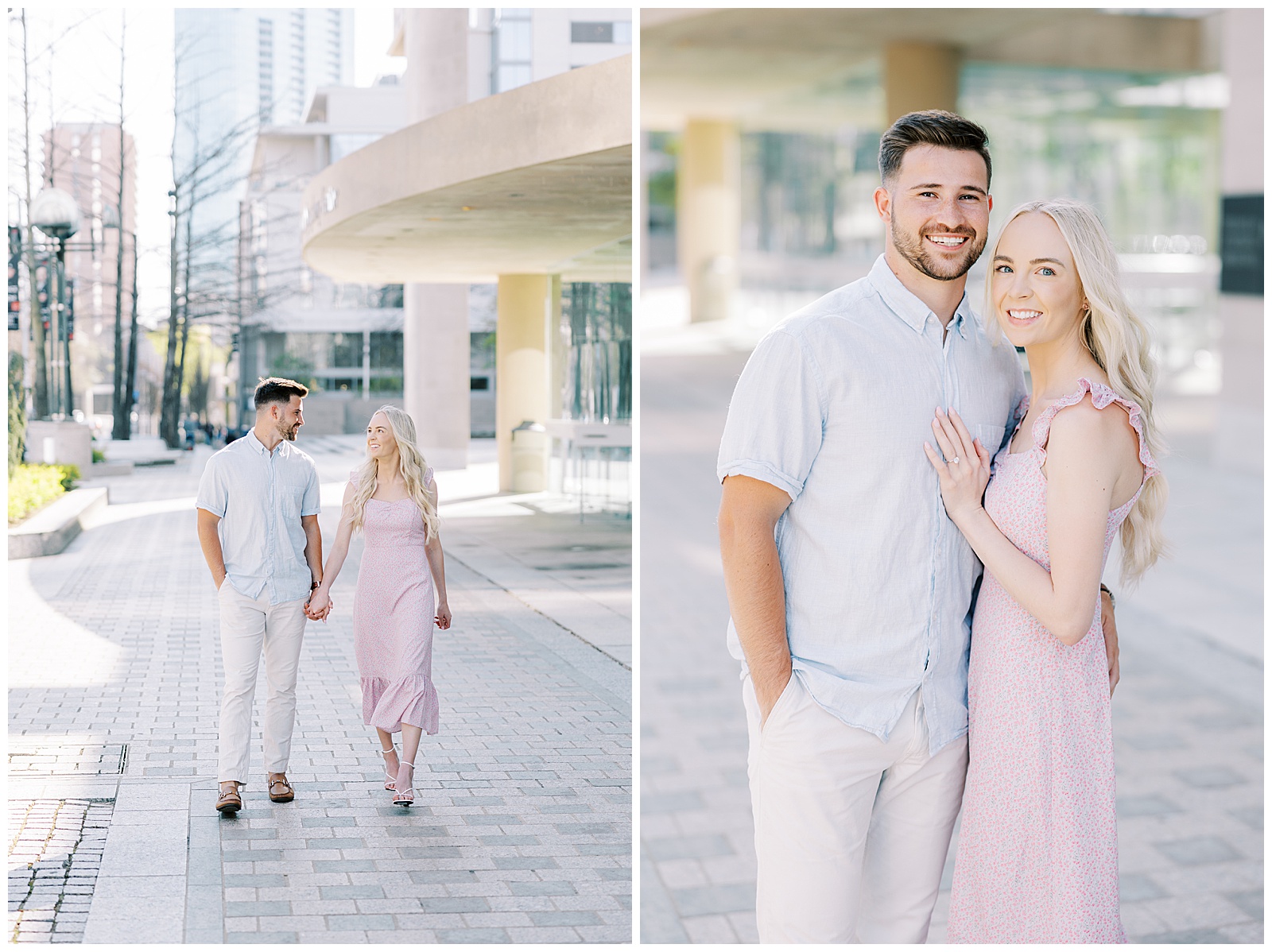 Madi & Blake's Downtown Dallas Engagement Session - Rebecca Tripp Photo ...