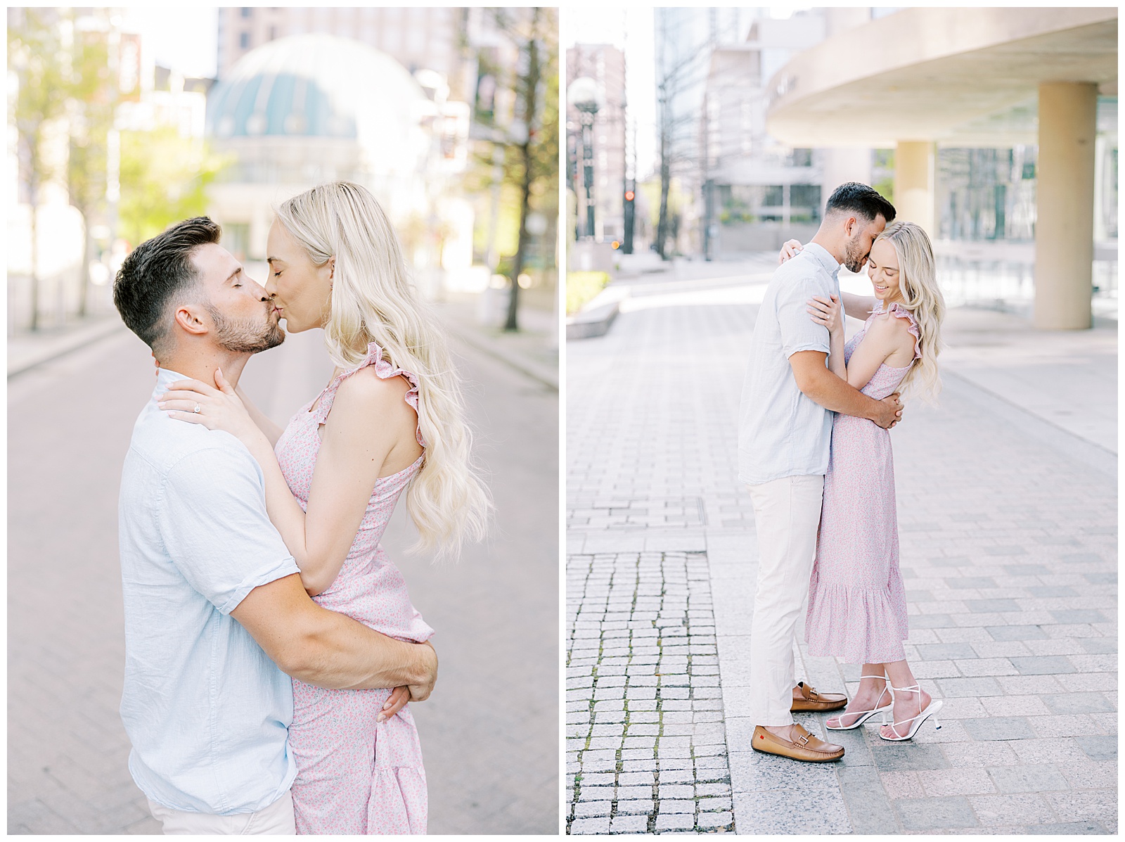 Madi & Blake's Downtown Dallas Engagement Session - Rebecca Tripp Photo ...
