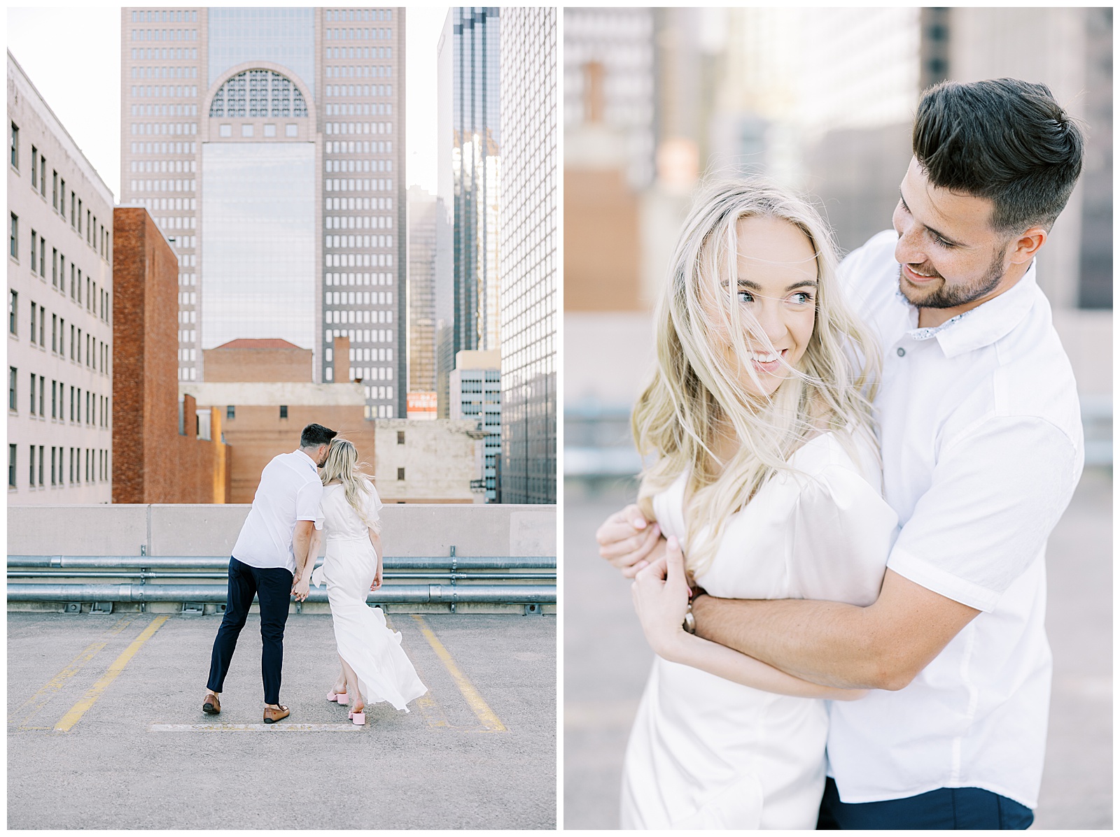 Madi & Blake's Downtown Dallas Engagement Session - Rebecca Tripp Photo ...