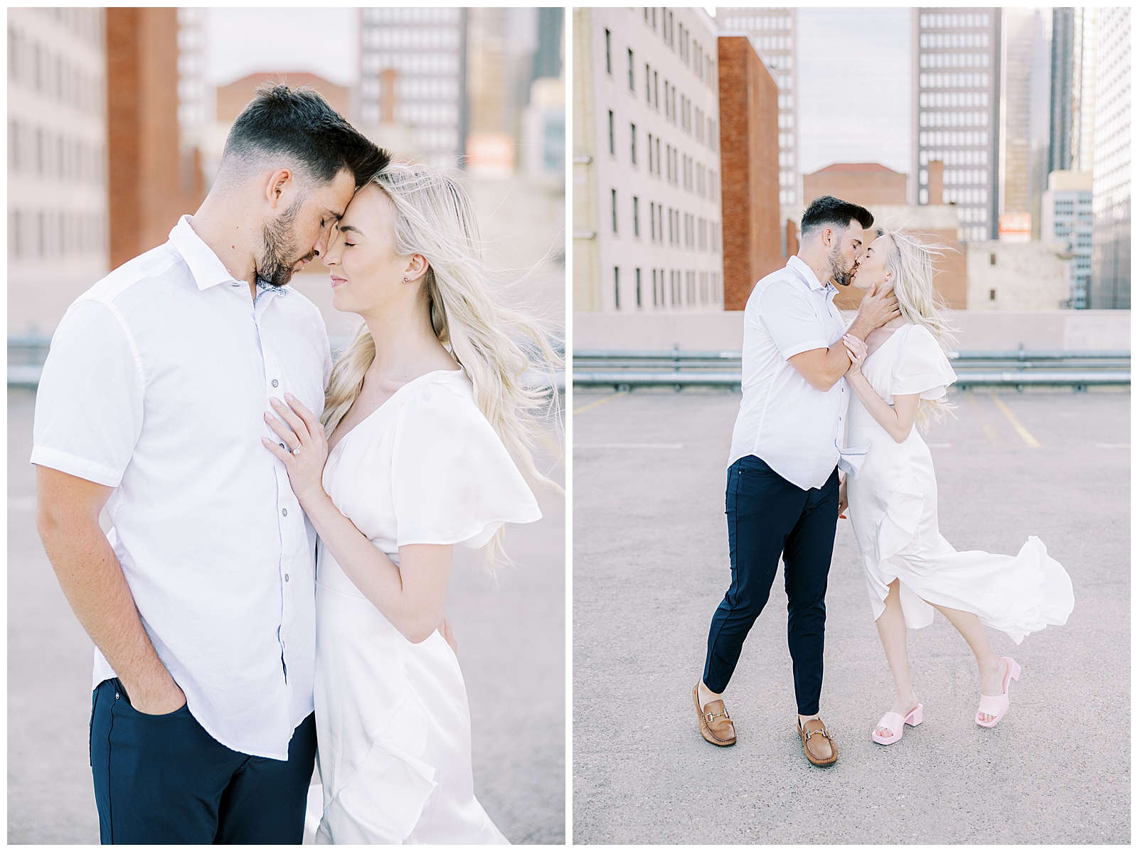 Madi & Blake's Downtown Dallas Engagement Session - Rebecca Tripp Photo ...