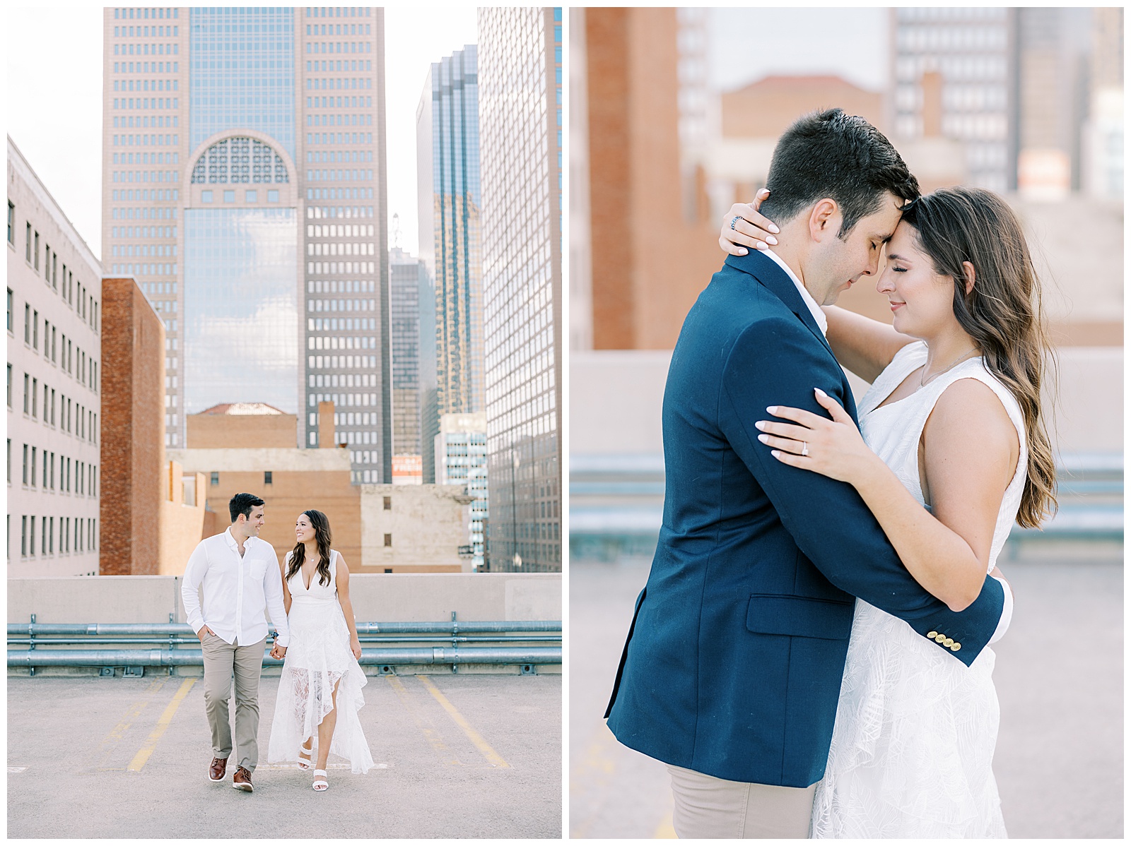 Emma & Bill's Downtown Dallas Engagement Session - Rebecca Tripp Photo ...